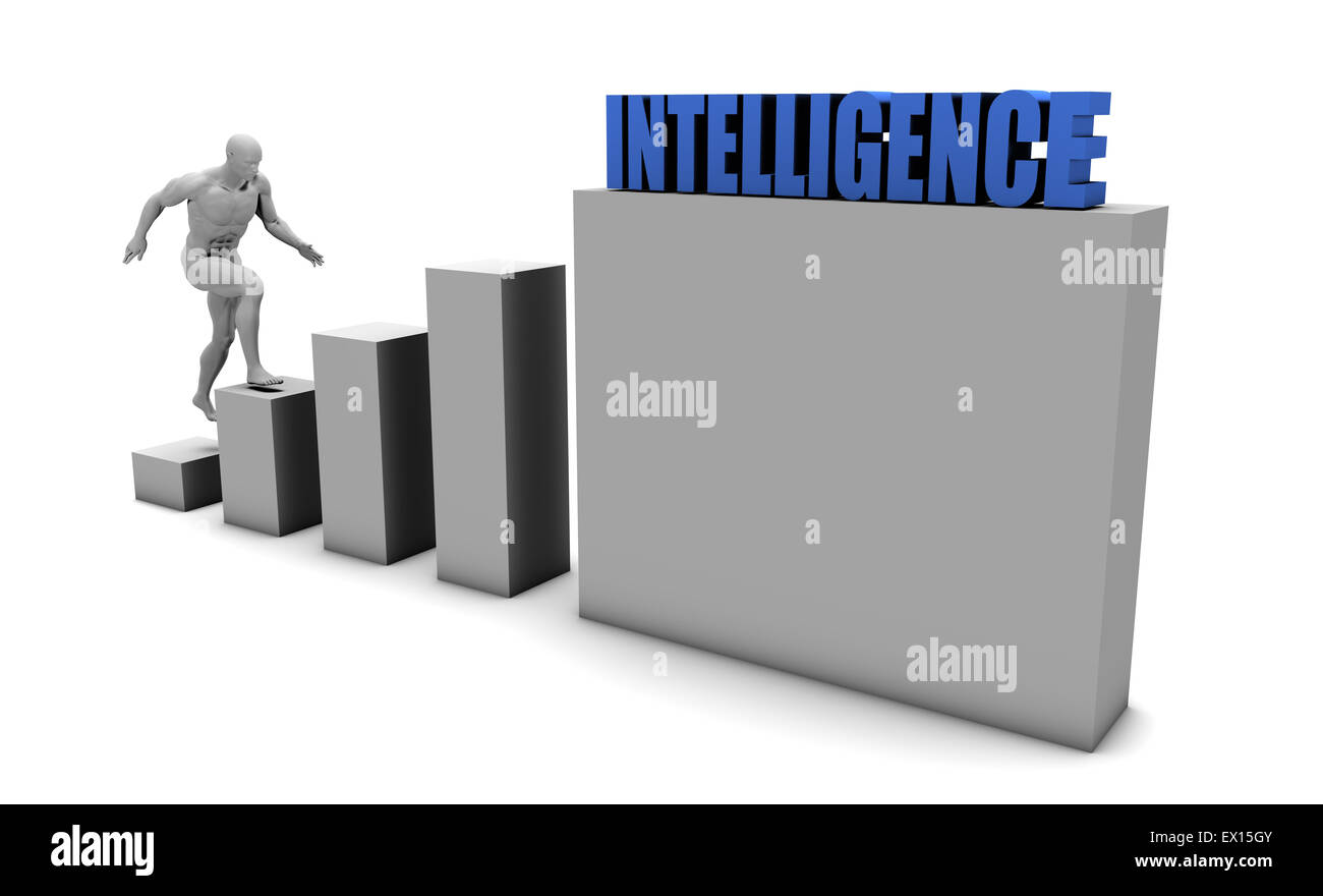 Improve Your Intelligence and Increase or Reach Your Goal Stock Photo ...