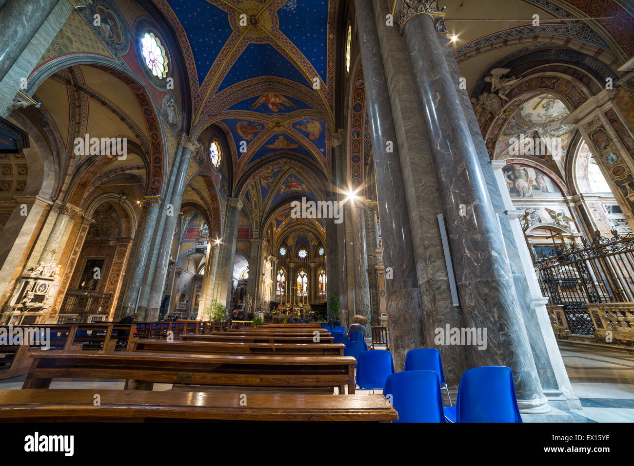 Santa Maria sopra Minerva church Stock Photo - Alamy