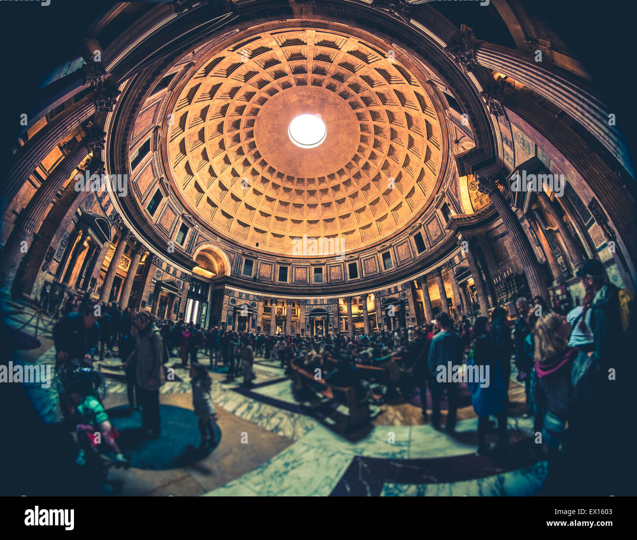 Pantheon - interior Stock Photo - Alamy