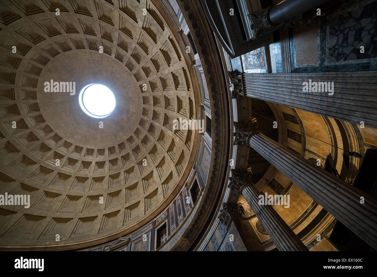 Pantheon - interior Stock Photo - Alamy
