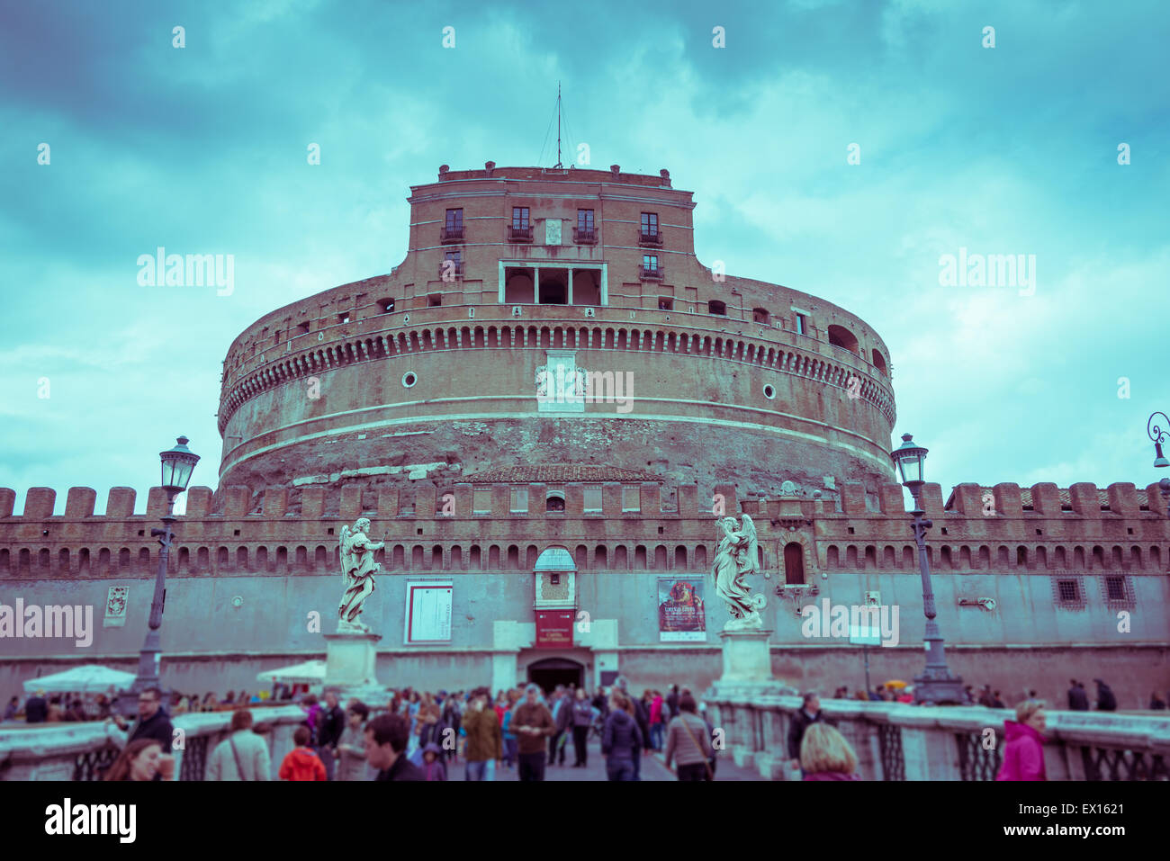 Castle of the Holy Angel Stock Photo - Alamy