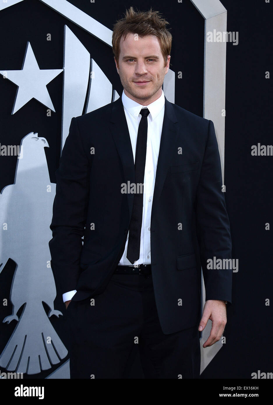 Robert Kazinsky at the Los Angeles premiere of 'Pacific Rim' held at ...