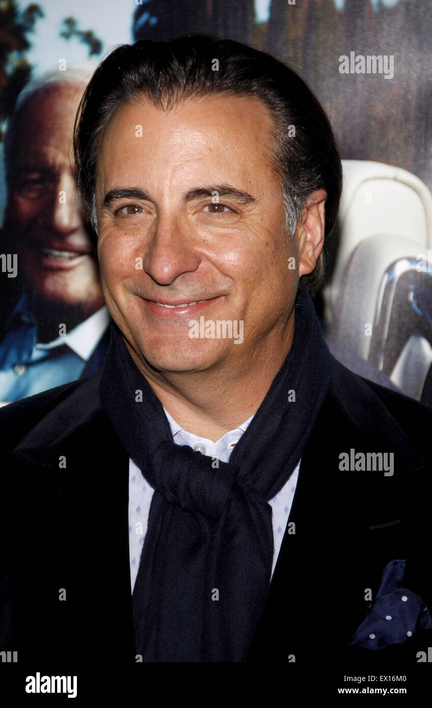 Andy Garcia at the HBO's 'His Way' Los Angeles Premiere held at the ...