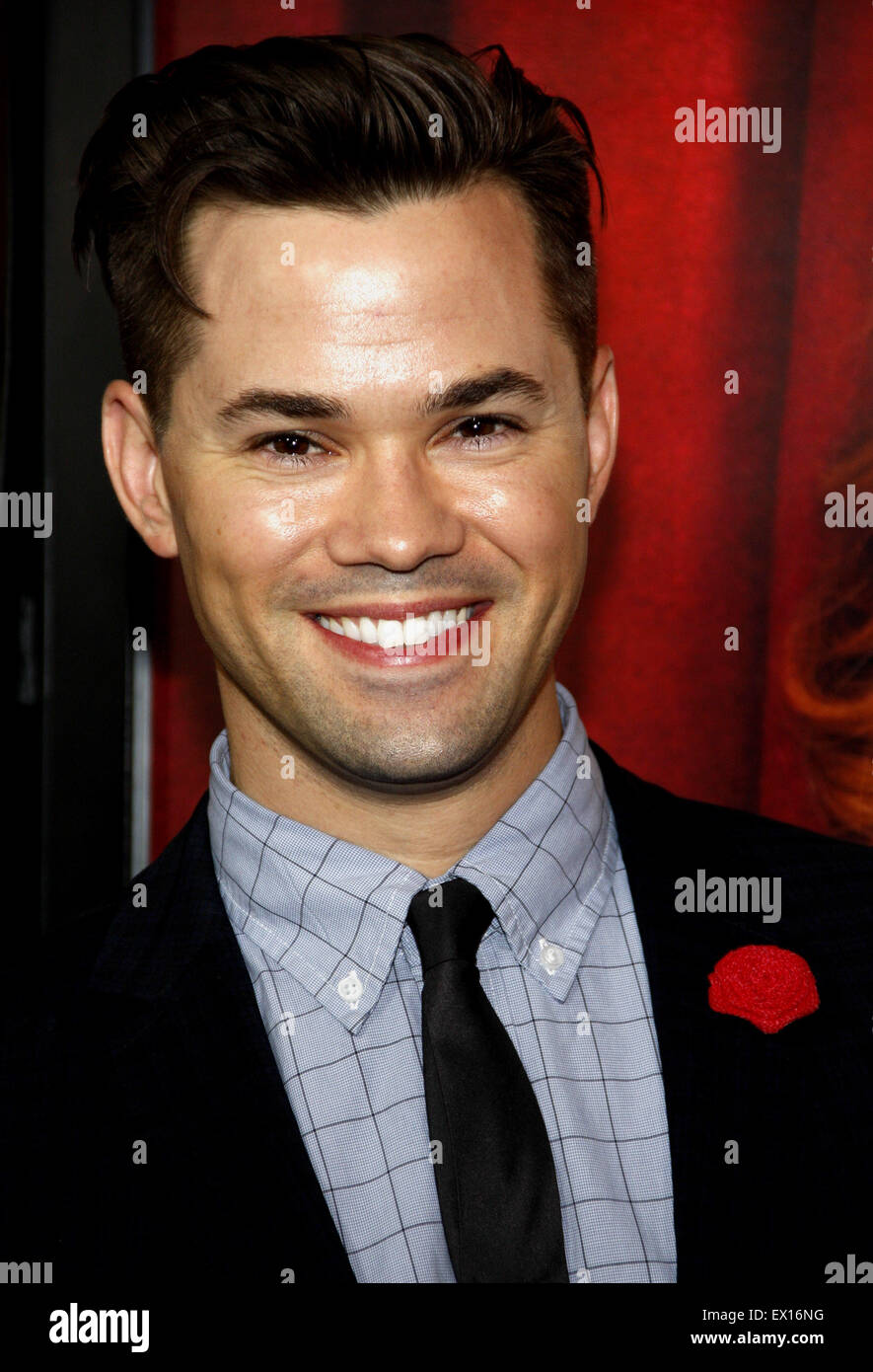 Andrew Rannells at the Los Angeles premiere of HBO's 'The Comeback ...