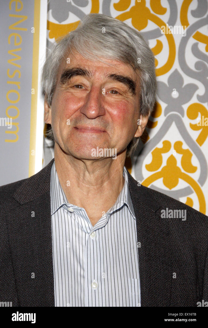 Sam Waterston at the Los Angeles premiere of HBO's 'The Newsroom ...