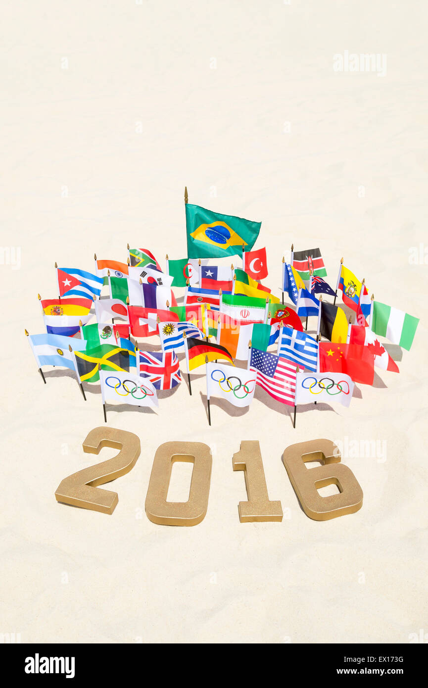 2016 rio olympics sign hi-res stock photography and images - Alamy