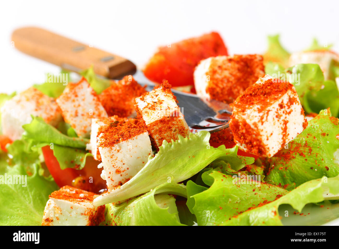 Diced feta cheese cheese hi-res stock photography and images - Alamy