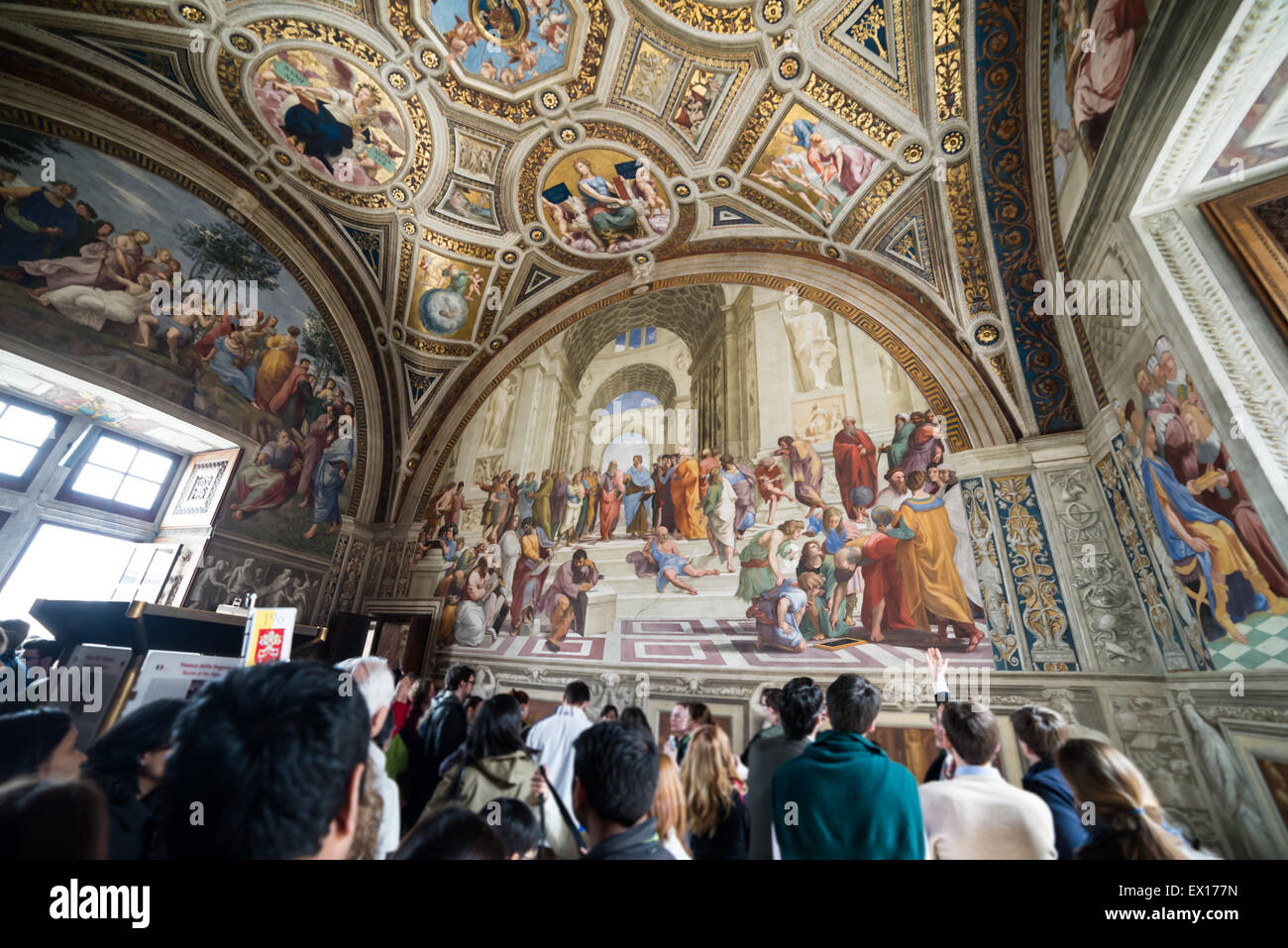 Raphael rooms vatican hi-res stock photography and images - Alamy
