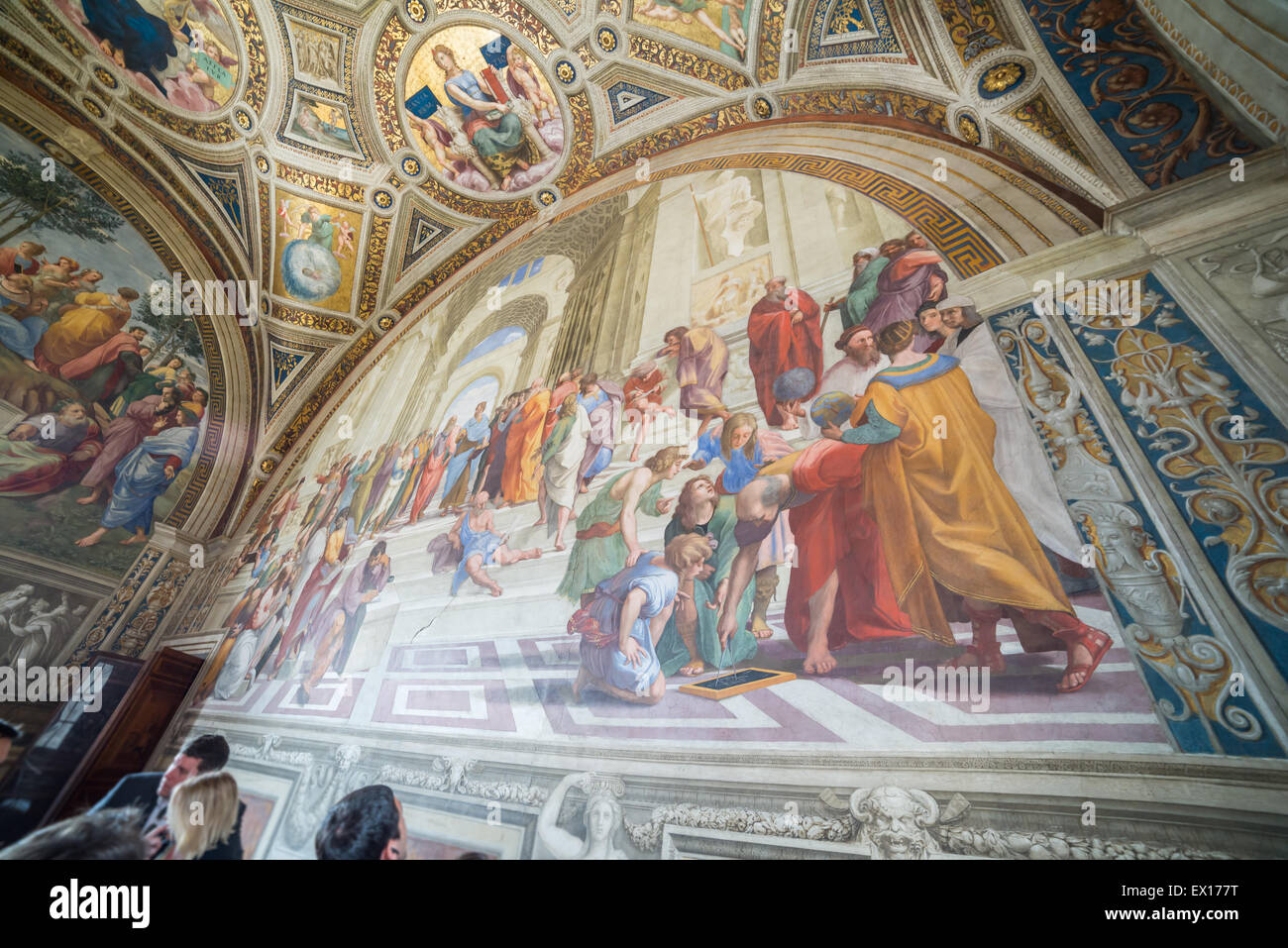 Raphael rooms vatican rome hi-res stock photography and images - Alamy
