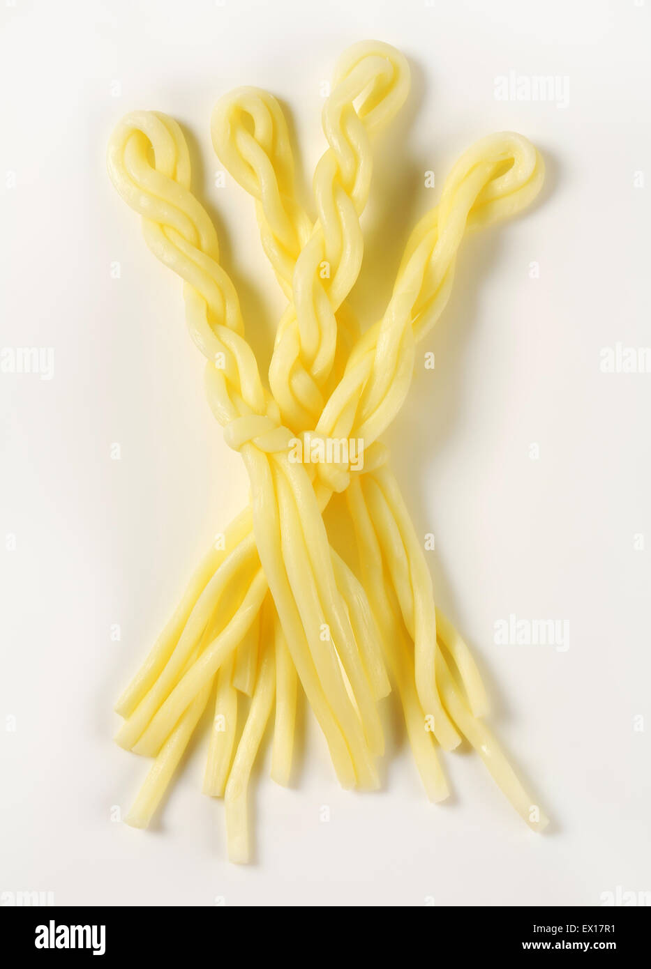 Slovak cuisine - String cheese in the shape of little braids (Korbaciky ...