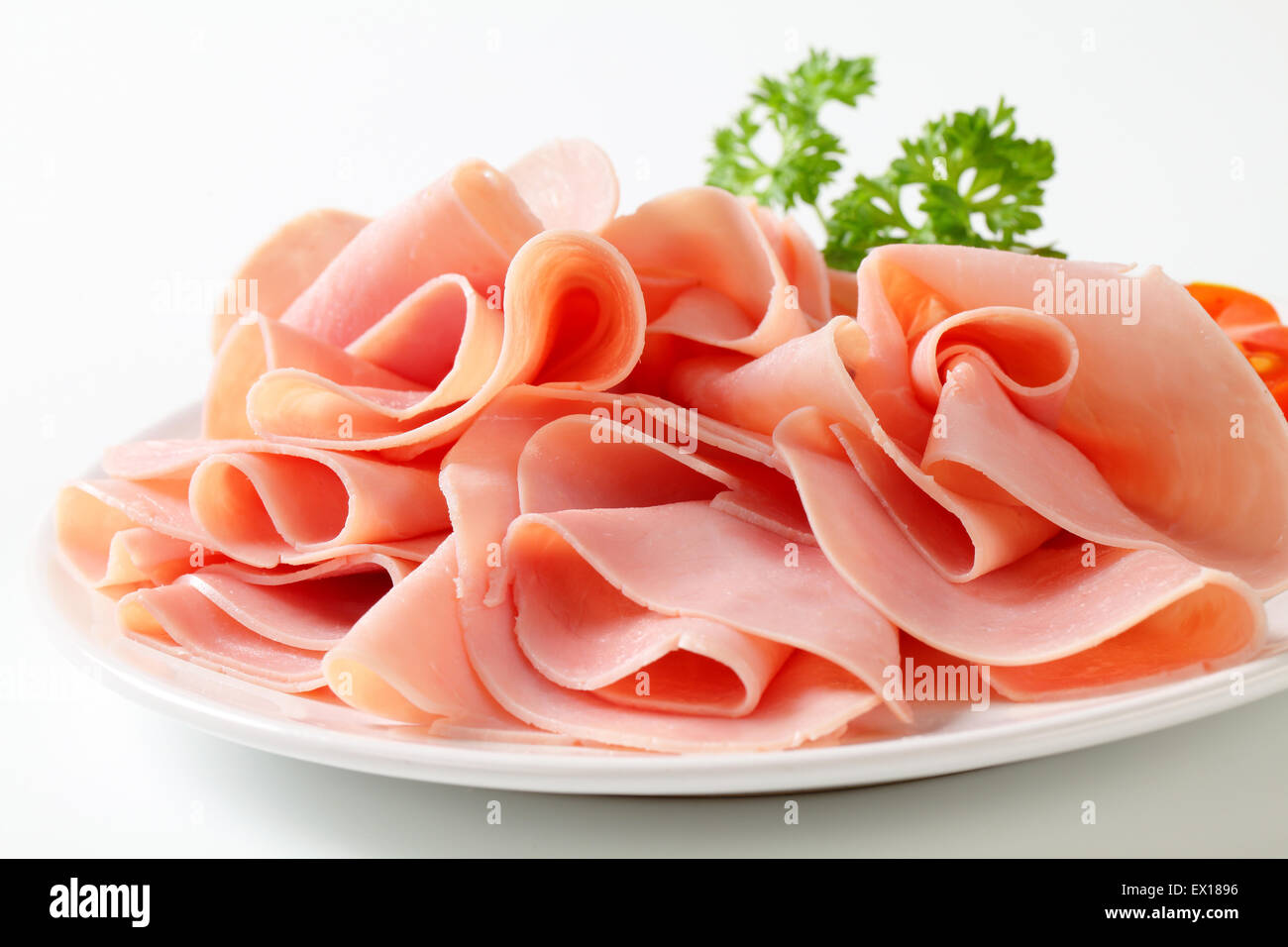 Sliced ham hi-res stock photography and images - Alamy