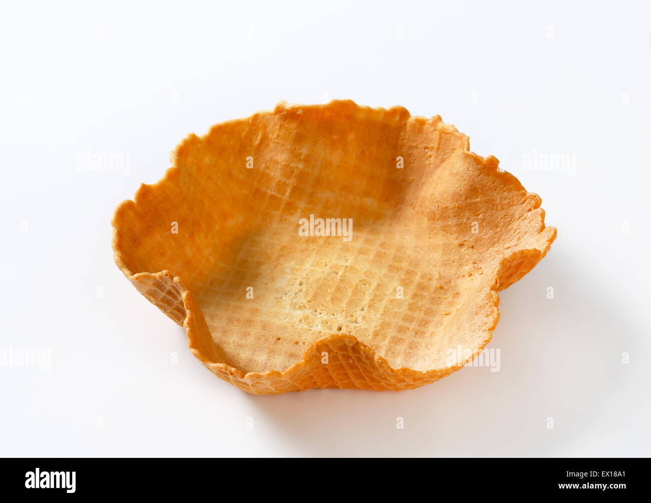 Empty waffle basket - studio shot Stock Photo - Alamy