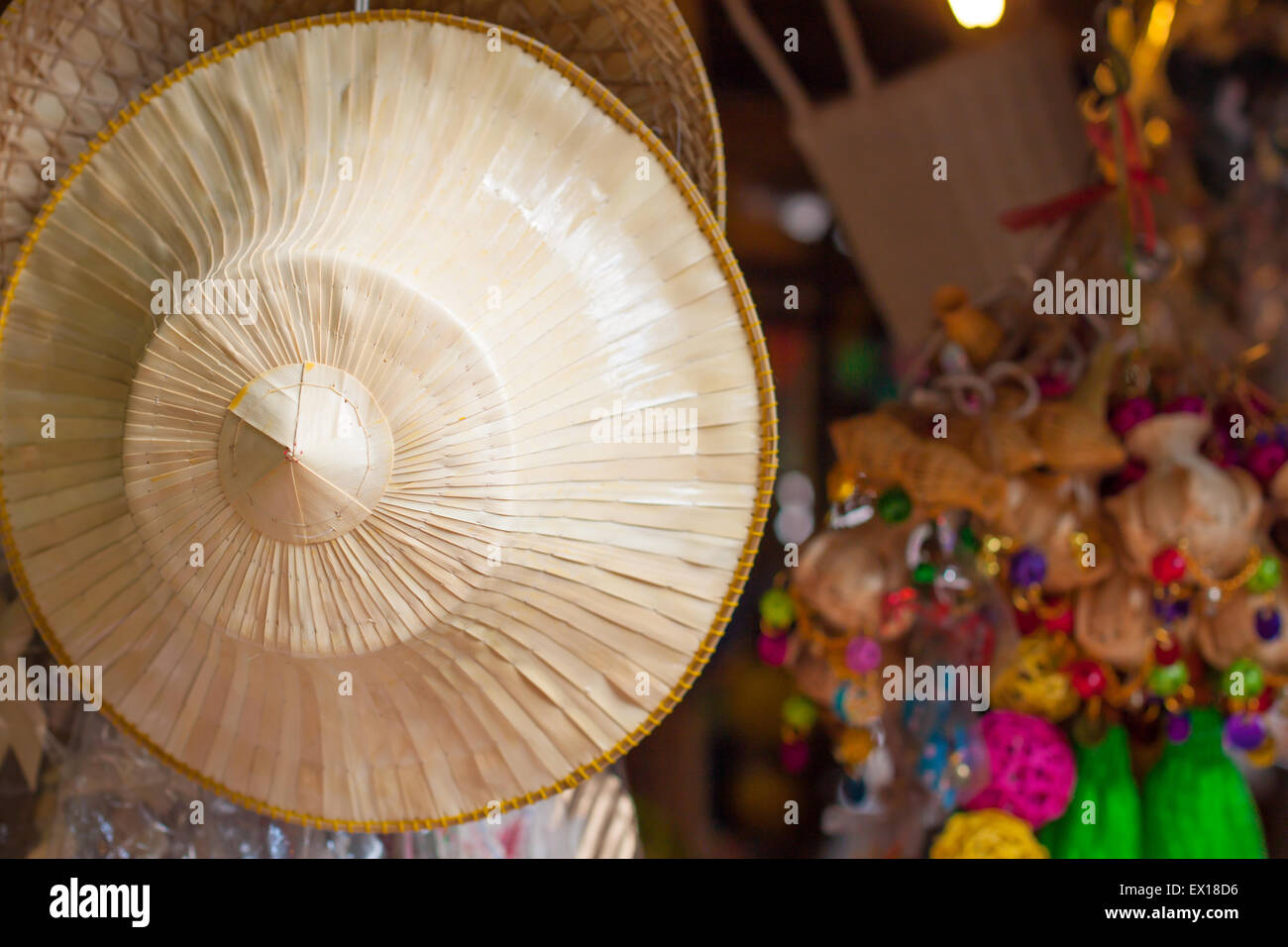 Thai bamboo hat hi-res stock photography and images - Alamy