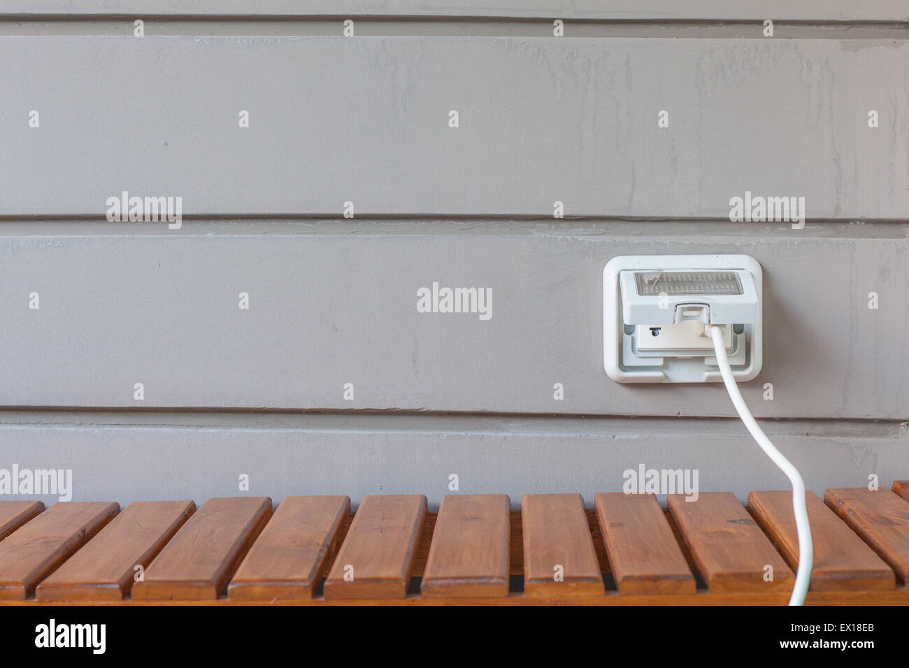 plug and wall Stock Photo - Alamy