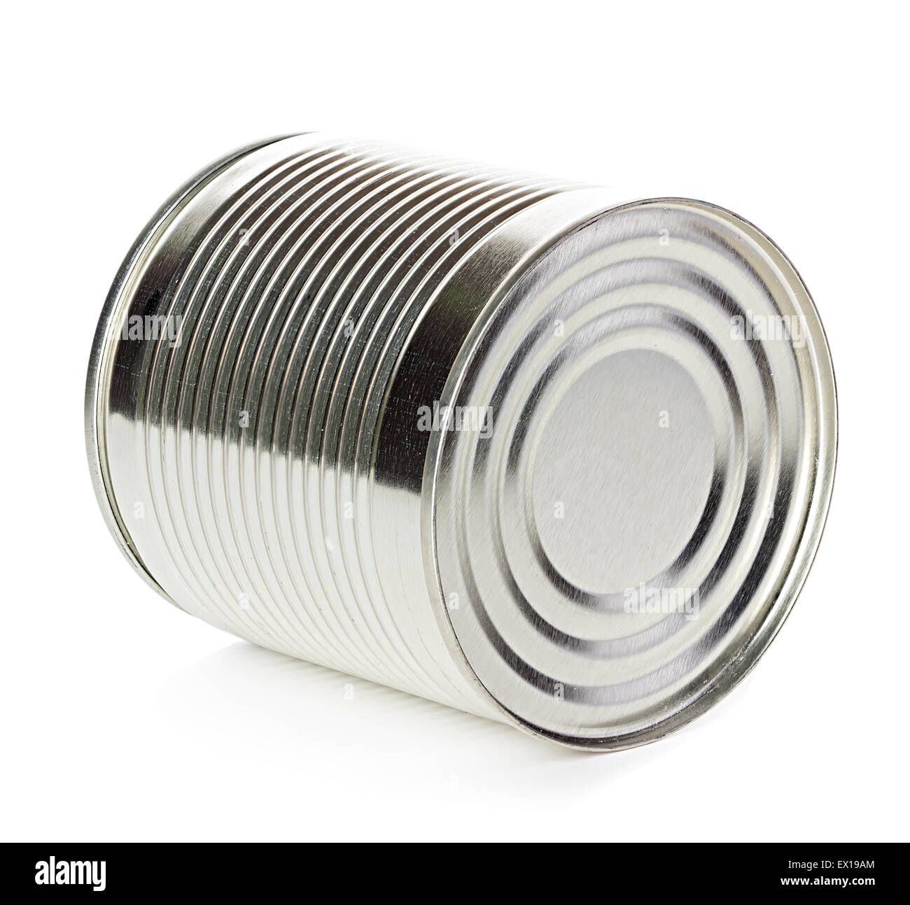 Can isolated on a white background Stock Photo - Alamy