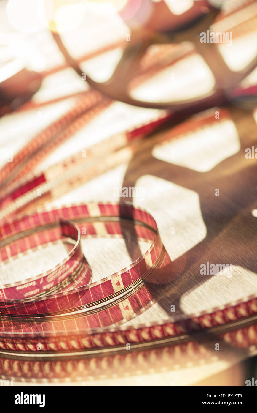 Abstract motion picture film Stock Photo - Alamy