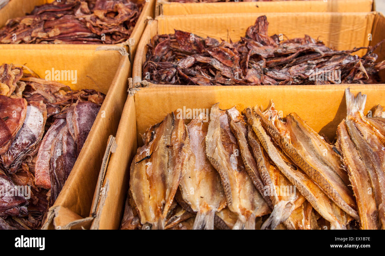 Bangkok dried squid hi-res stock photography and images - Alamy