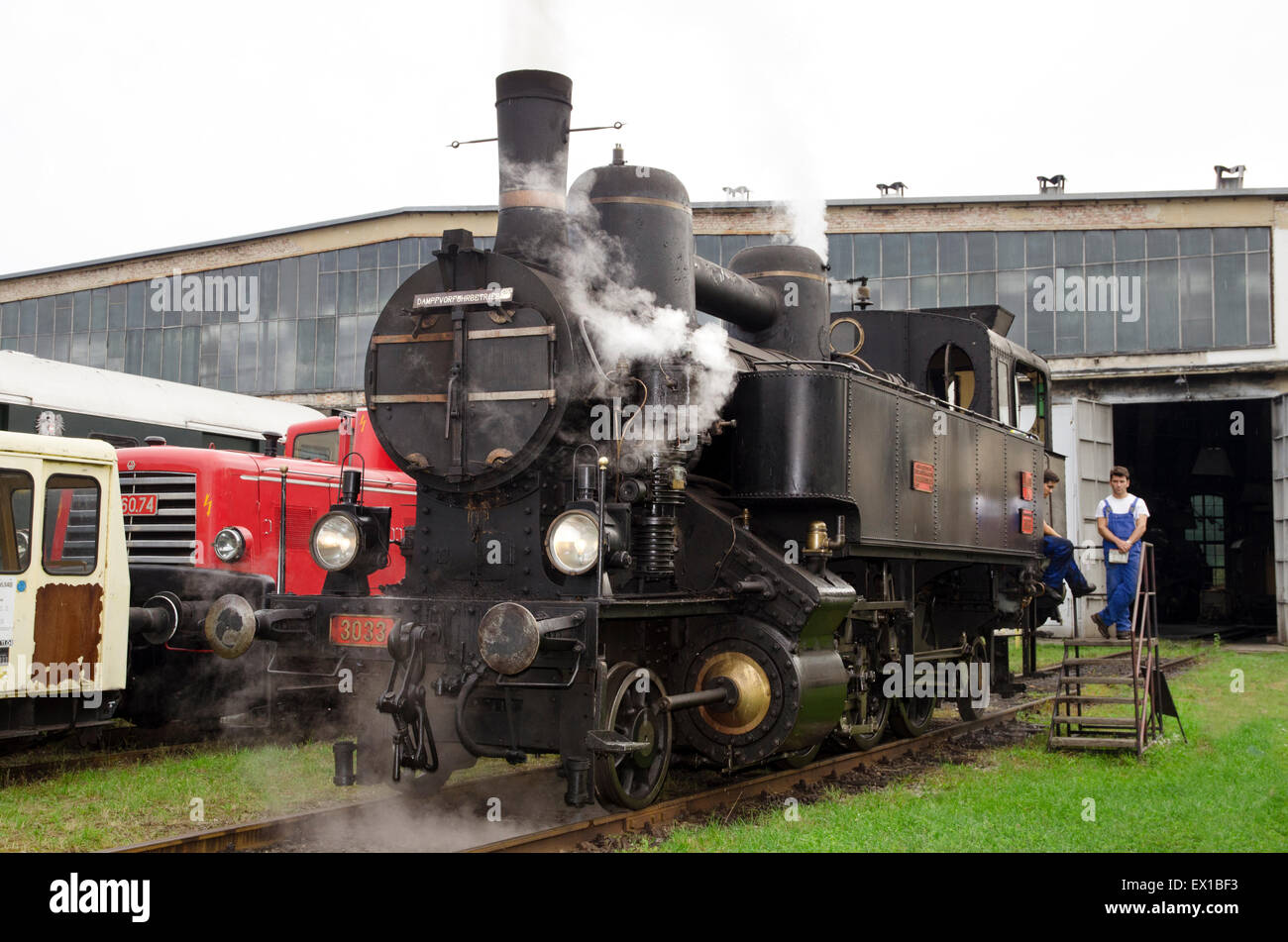 das heizhaus railway museum strasshof vienna austria steam locomotive ...