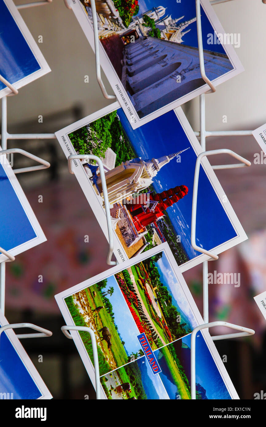 Thailand photo postcard hi-res stock photography and images - Alamy