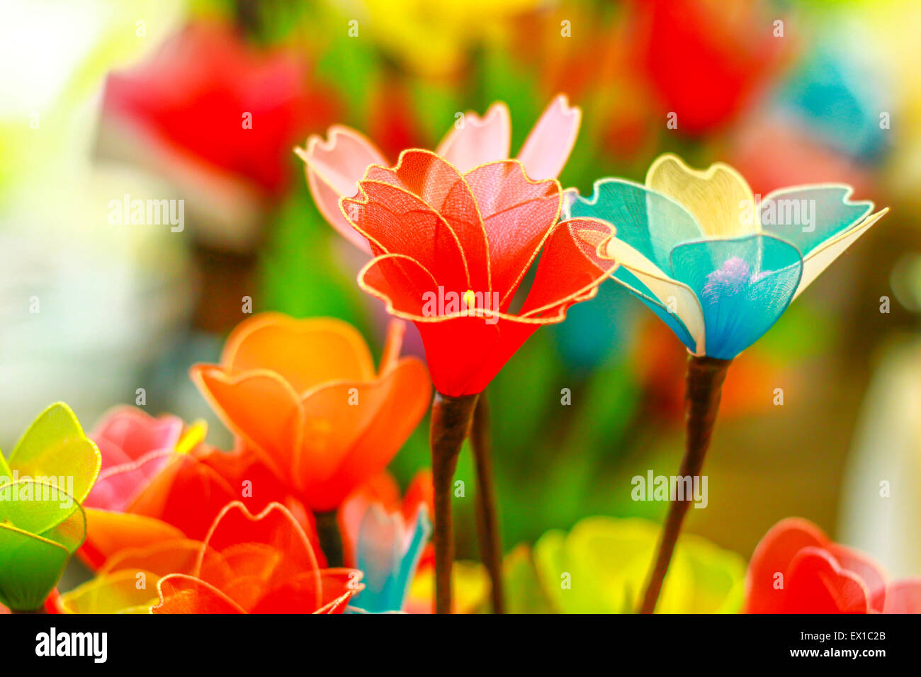 Colorful flower design hi-res stock photography and images - Alamy