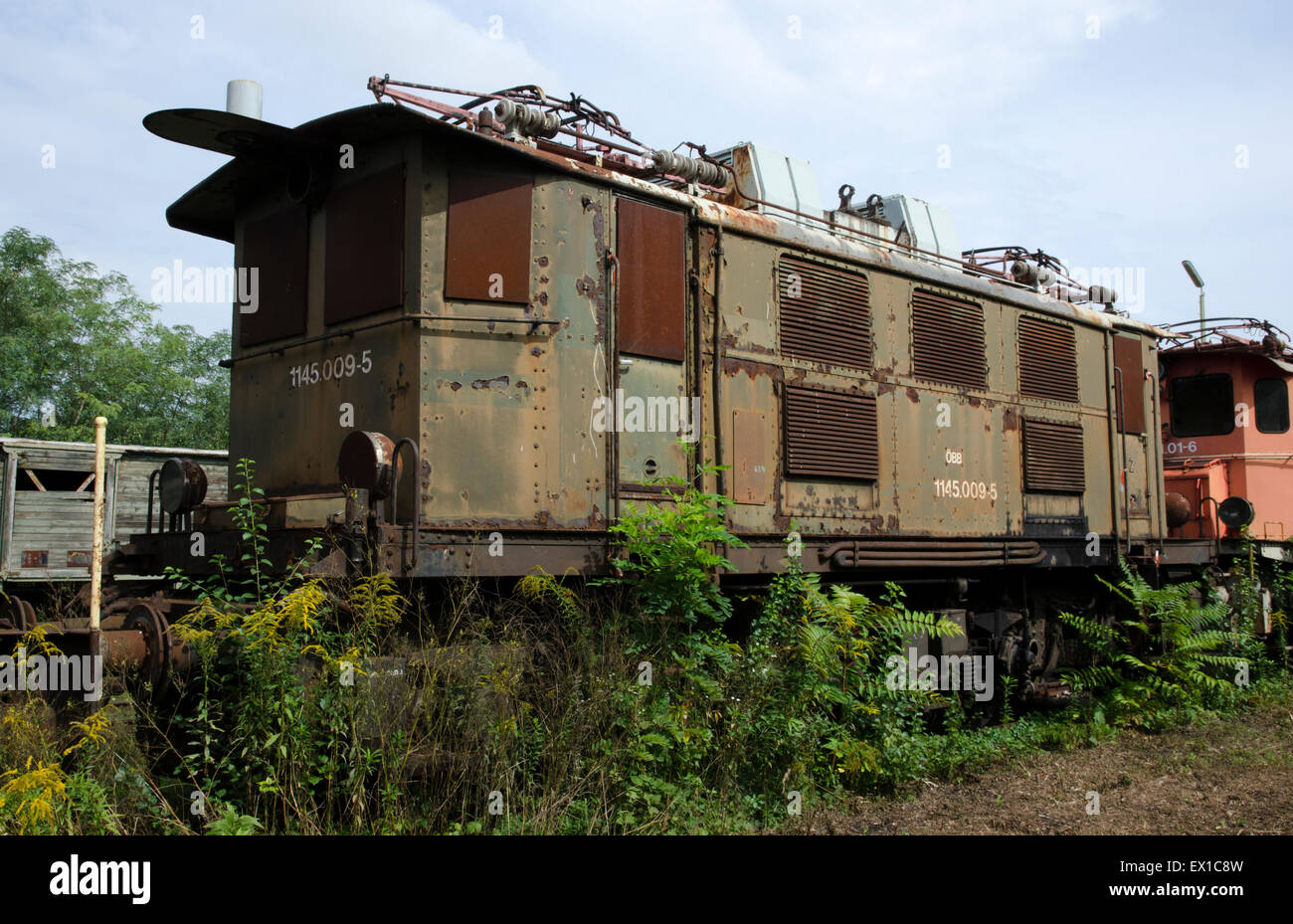 das heizhaus railway museum strasshof austria electric train locomotive ...