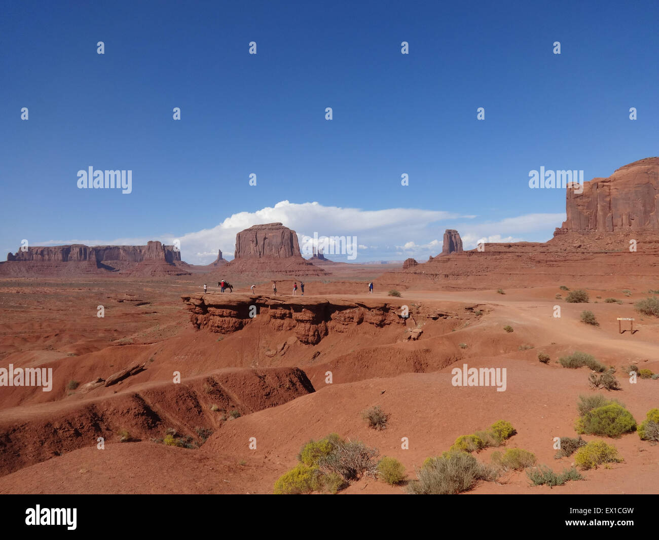 Impressive nature in monument valley national park in the USA Stock ...