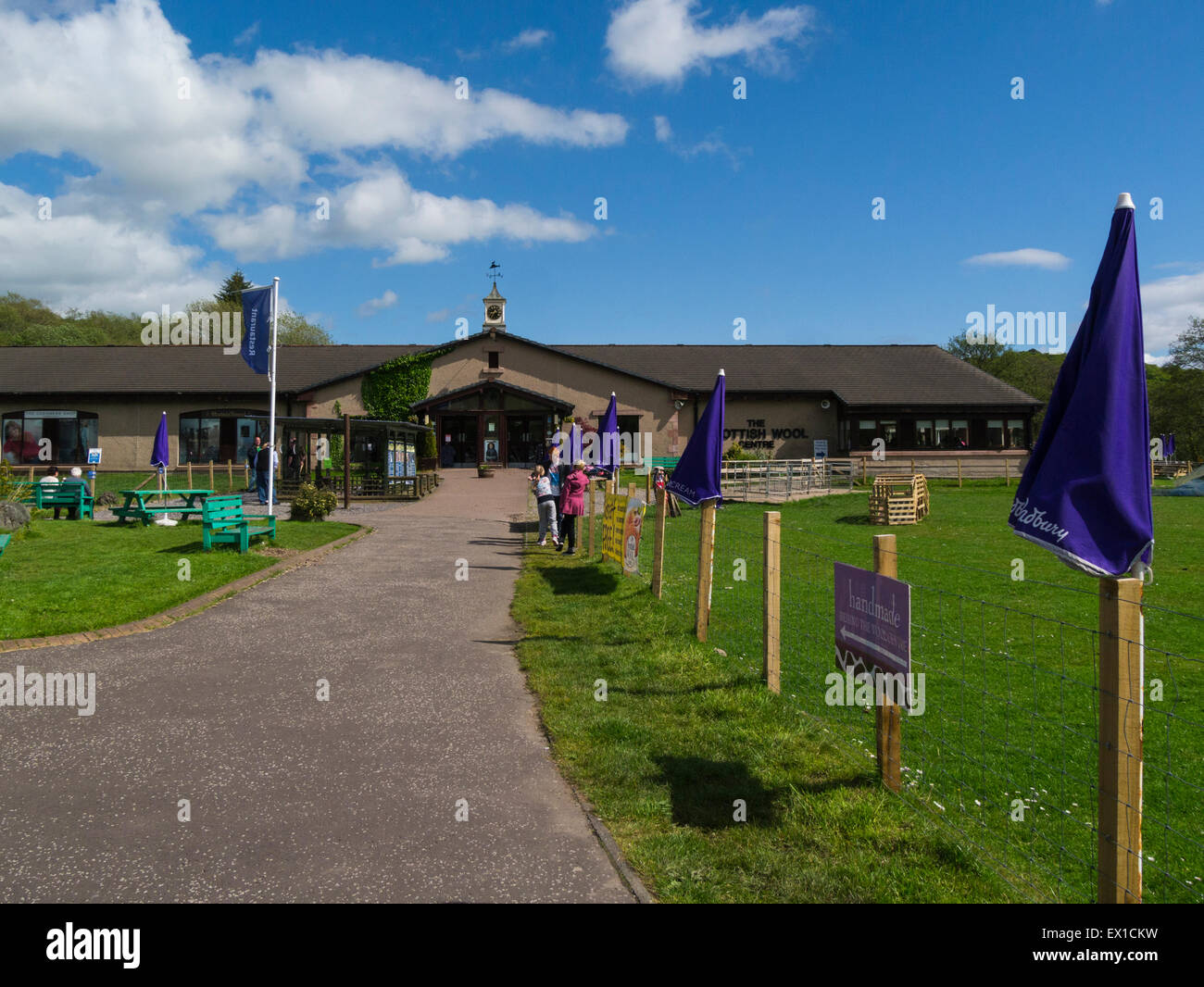 Scottish Wool Centre Aberfoyle Stirling Scotland at heart of the Loch ...