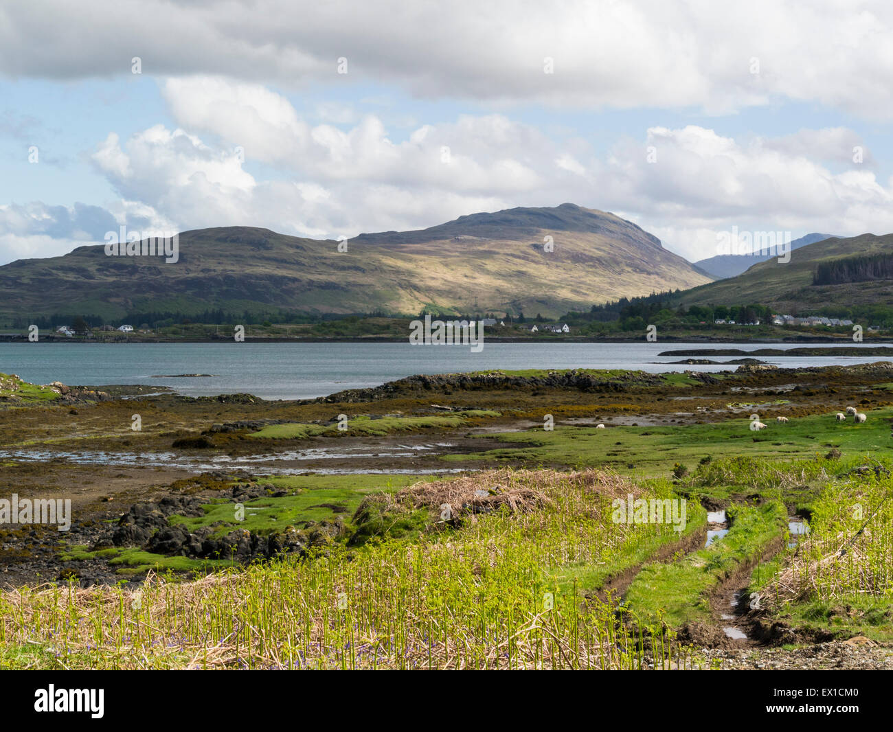 Salen village hi-res stock photography and images - Alamy