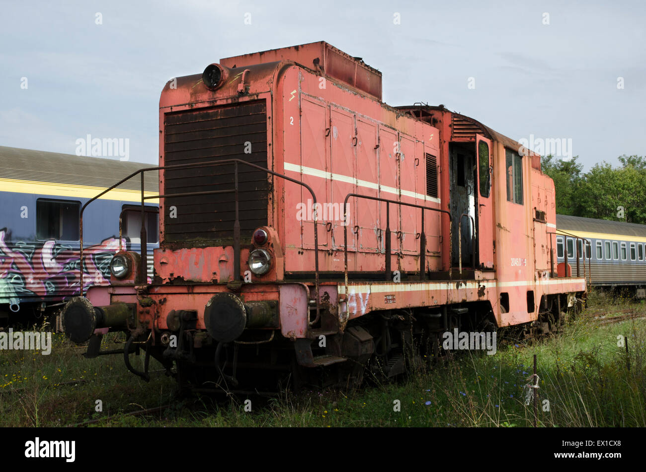 das heizhaus railway museum strasshof austria Stock Photo - Alamy
