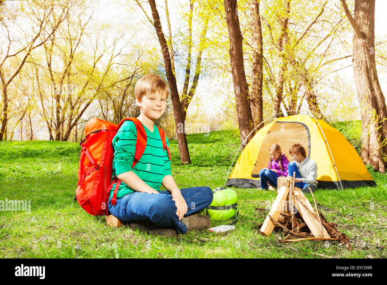 Happy camp hi-res stock photography and images - Alamy