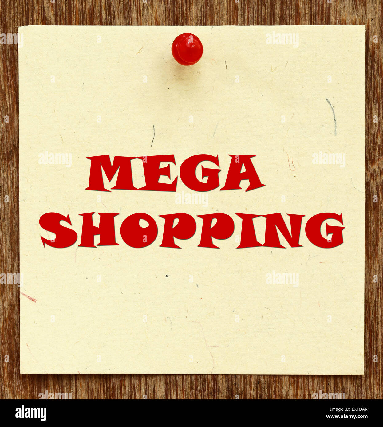 Mega sale text written hi-res stock photography and images - Alamy