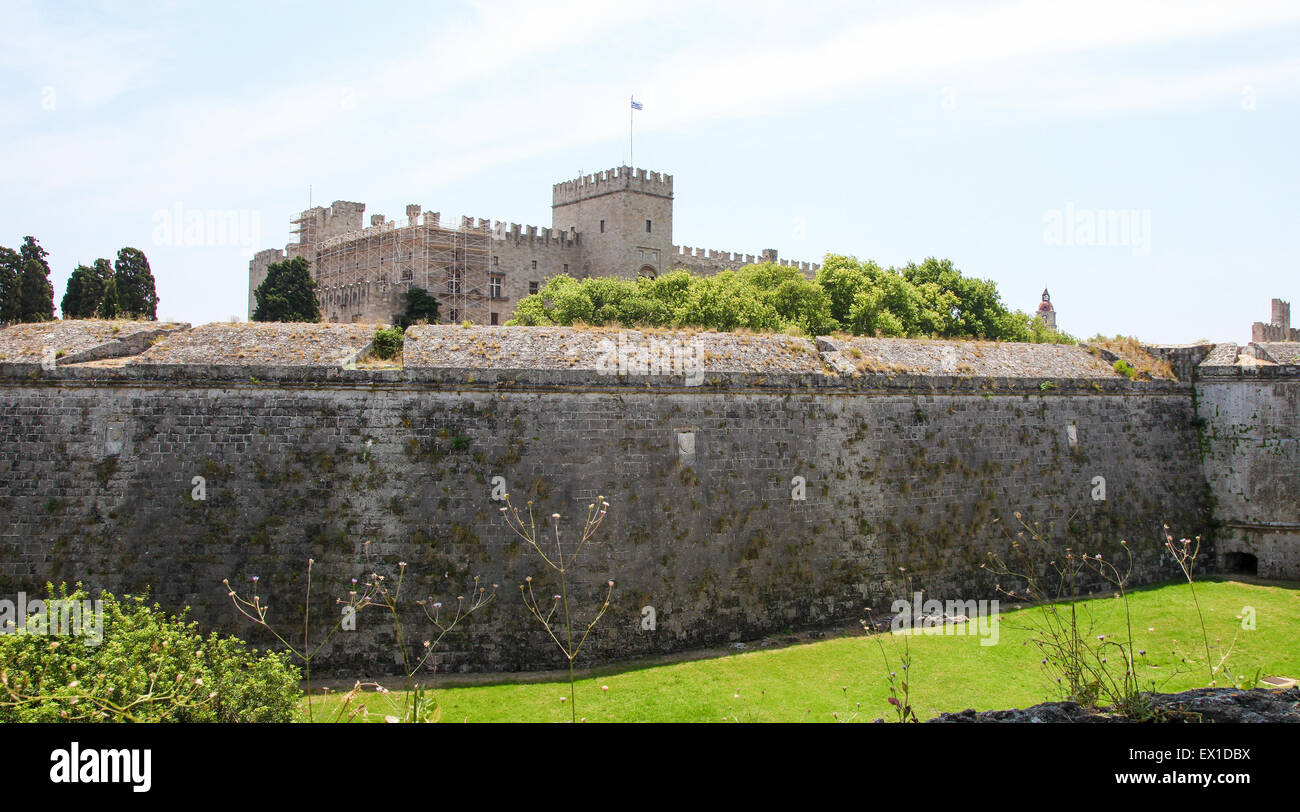 Palace of the Grand Master of the Knights of Rhodes, a medieval castle ...
