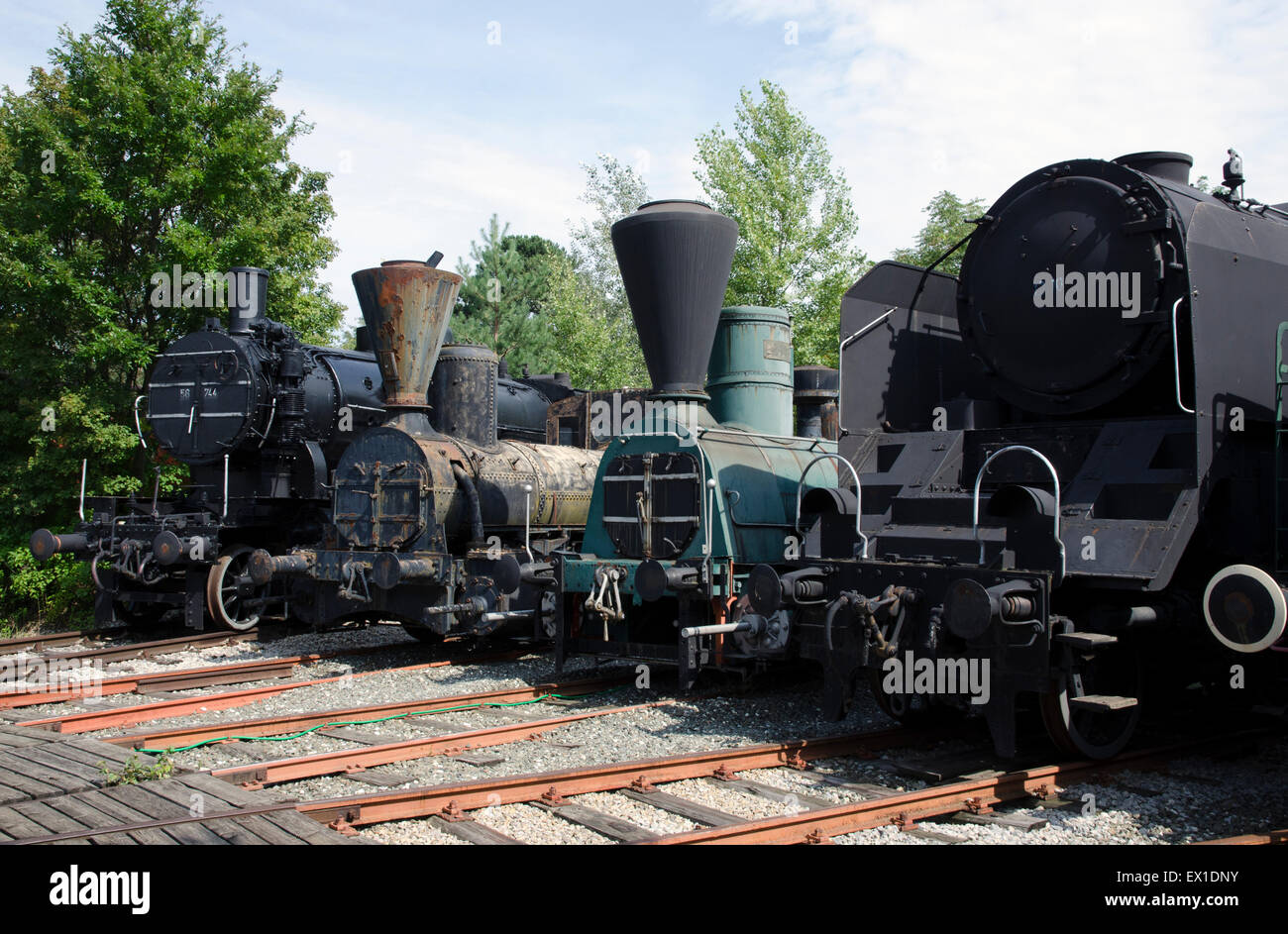 das heizhaus railway museum strasshof austria steam locomotives engines ...