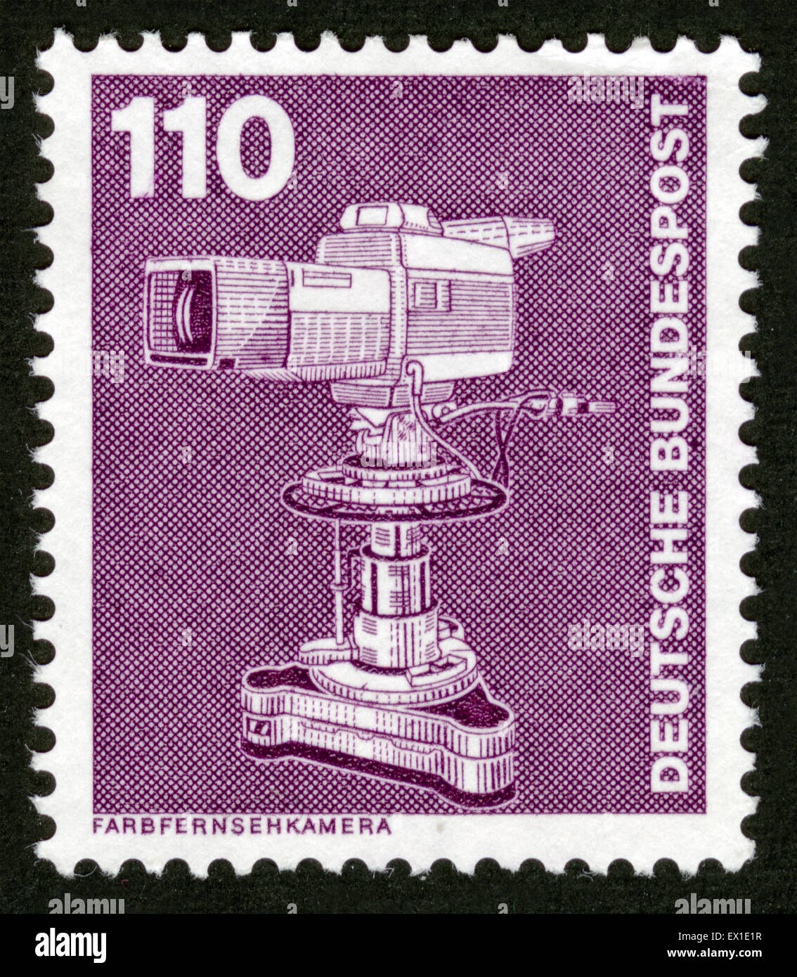 Germany, 1975, postage stamp Stock Photo - Alamy
