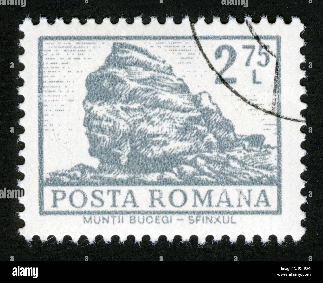 Romania postage stamp hi-res stock photography and images - Alamy