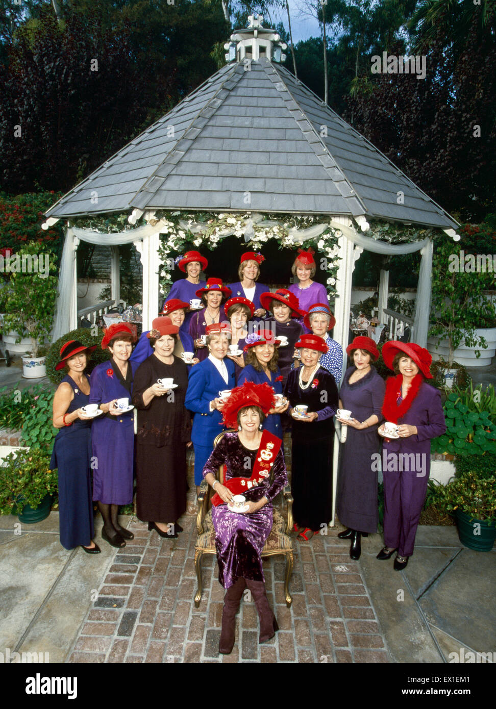 Red Purple Hats High Resolution Stock Photography and Images - Alamy