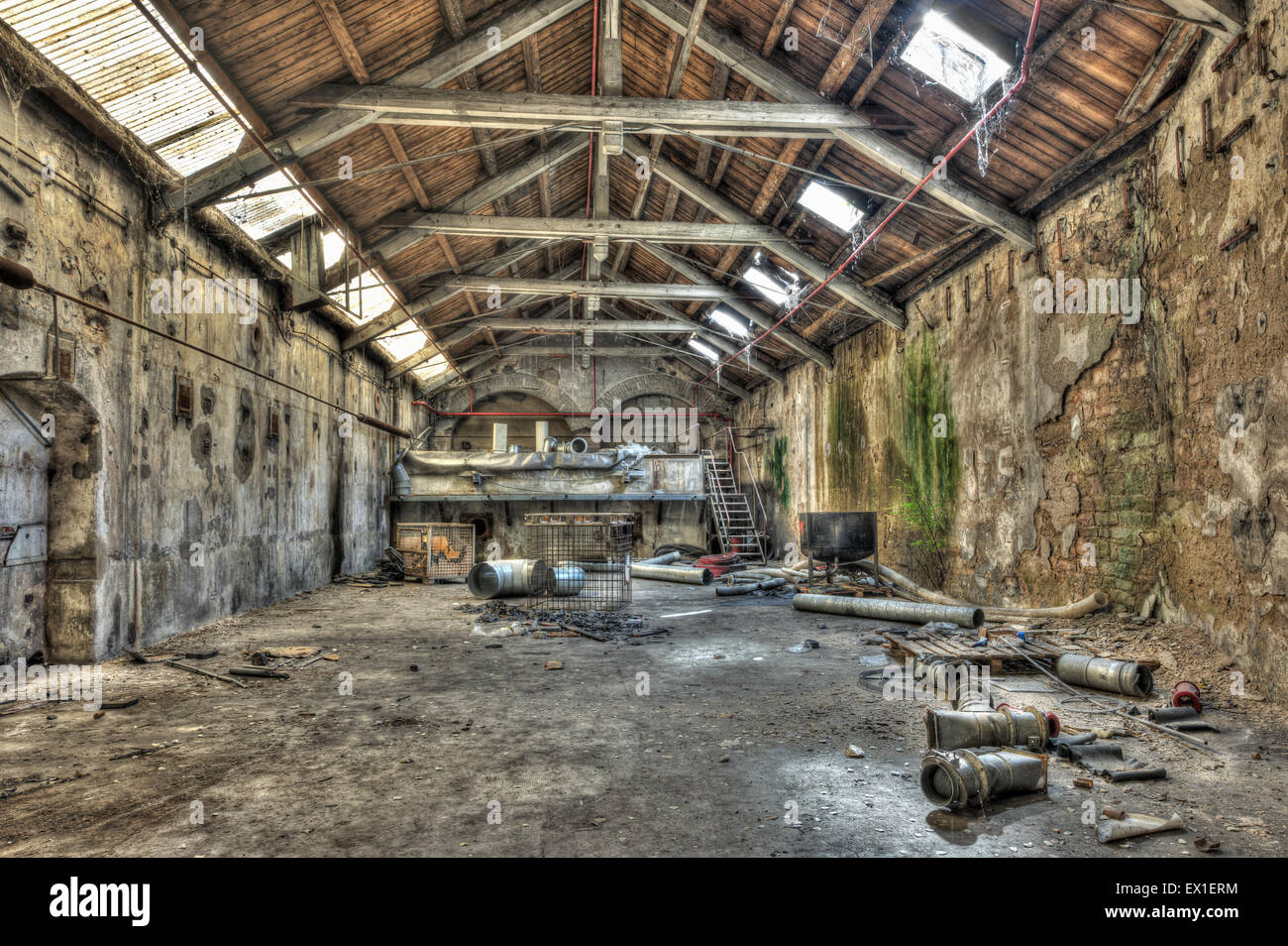 Inside Old Abandoned Industrial Warehouse Stock Photo - Alamy Inside Old Abandoned Industrial Warehouse Stock Photo - Alamy