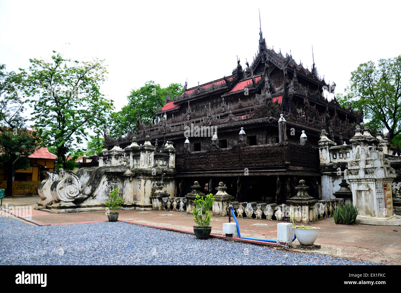 Shwenandaw Monastery (Burmese: "Golden Palace Monastery") is a historic ...