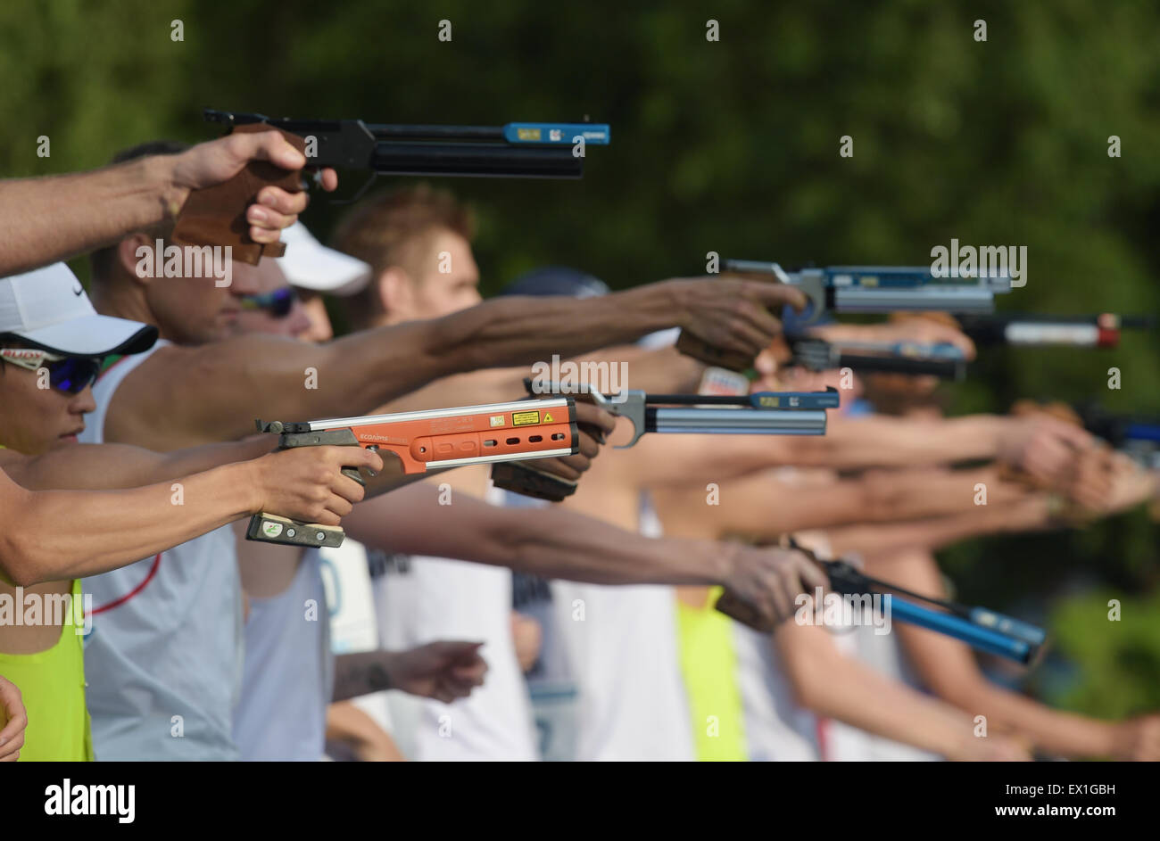 World championships of modern pentathlon hi-res stock photography and ...