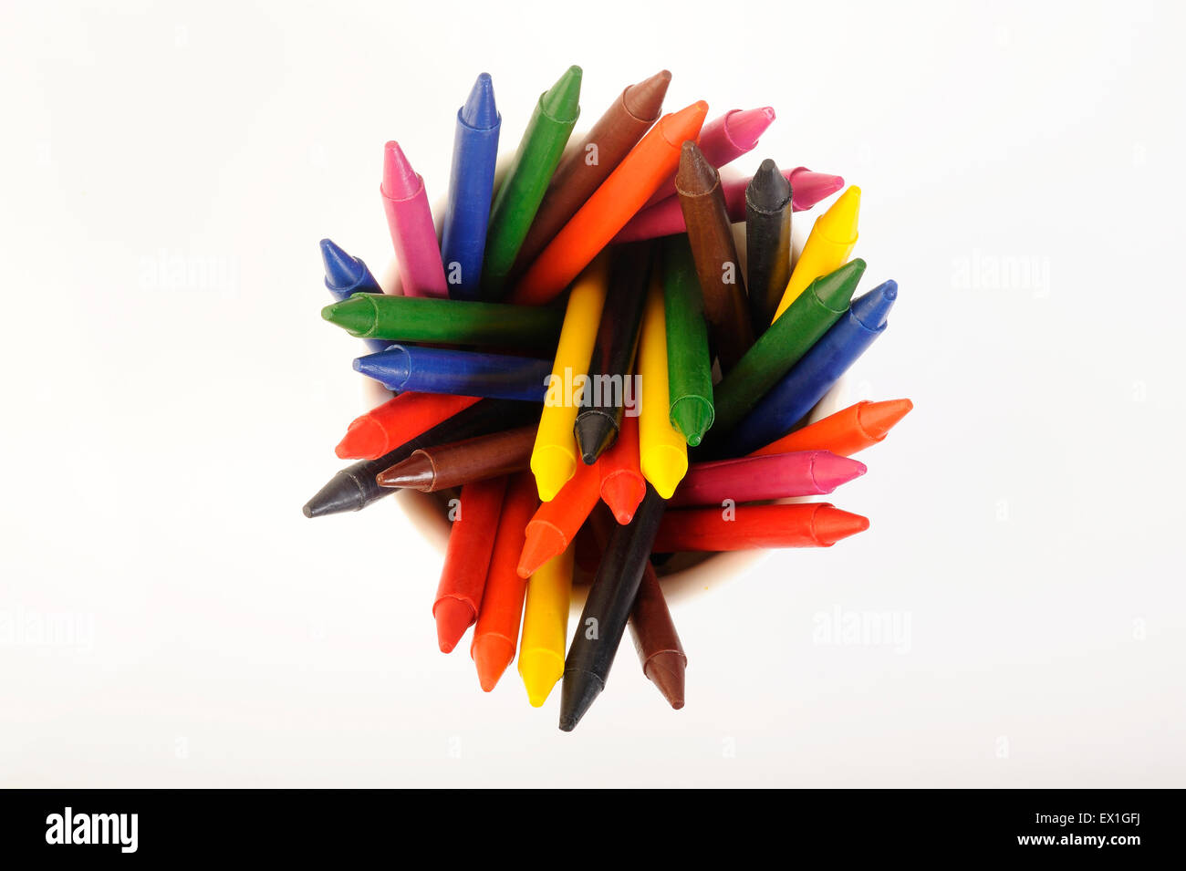Wax crayons hi-res stock photography and images - Alamy