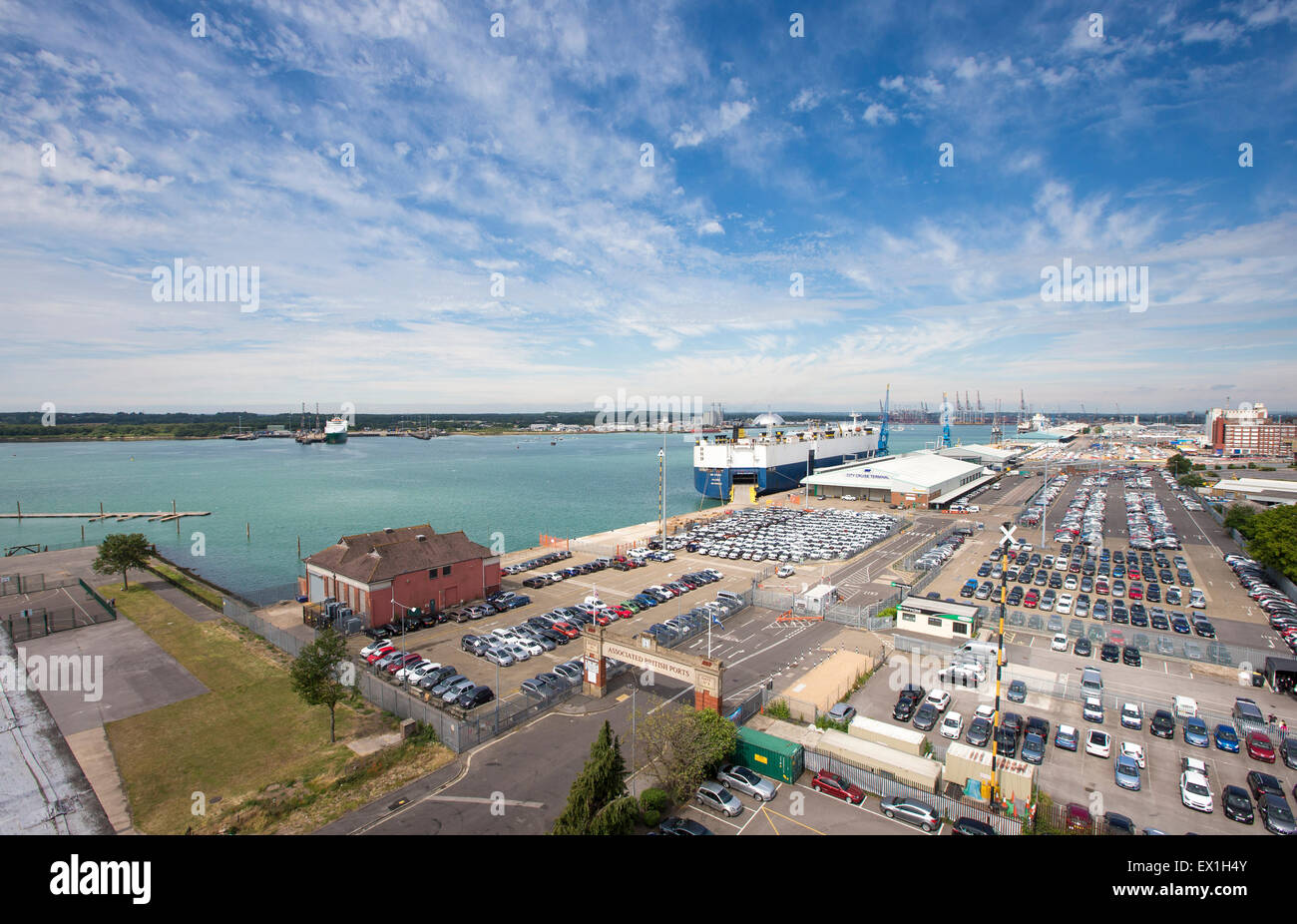 The Western Docks in Southampton, the location for the International ...