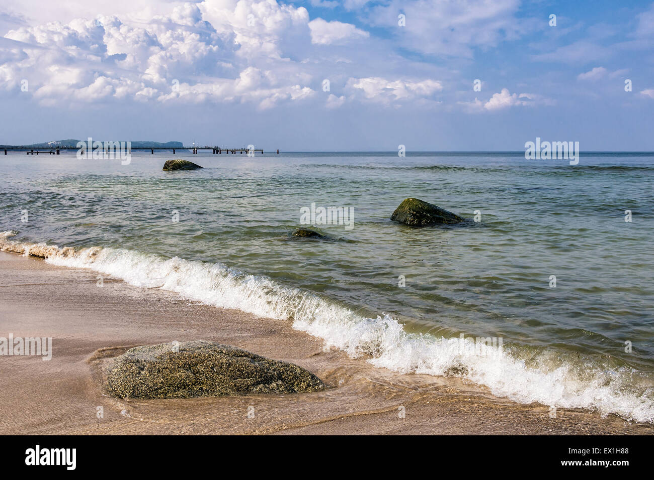 Foundlings on shore of the Baltic Sea Stock Photo - Alamy