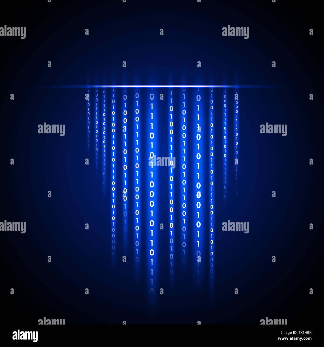 Matrix of numbers hi-res stock photography and images - Alamy