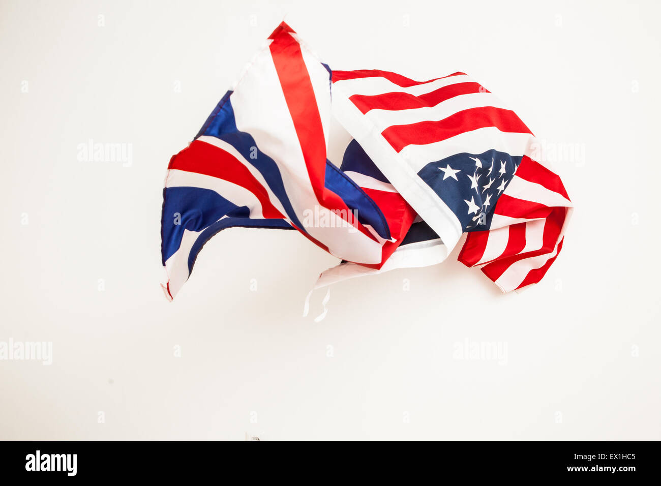 The fall of the USA and Great Britain Stock Photo - Alamy
