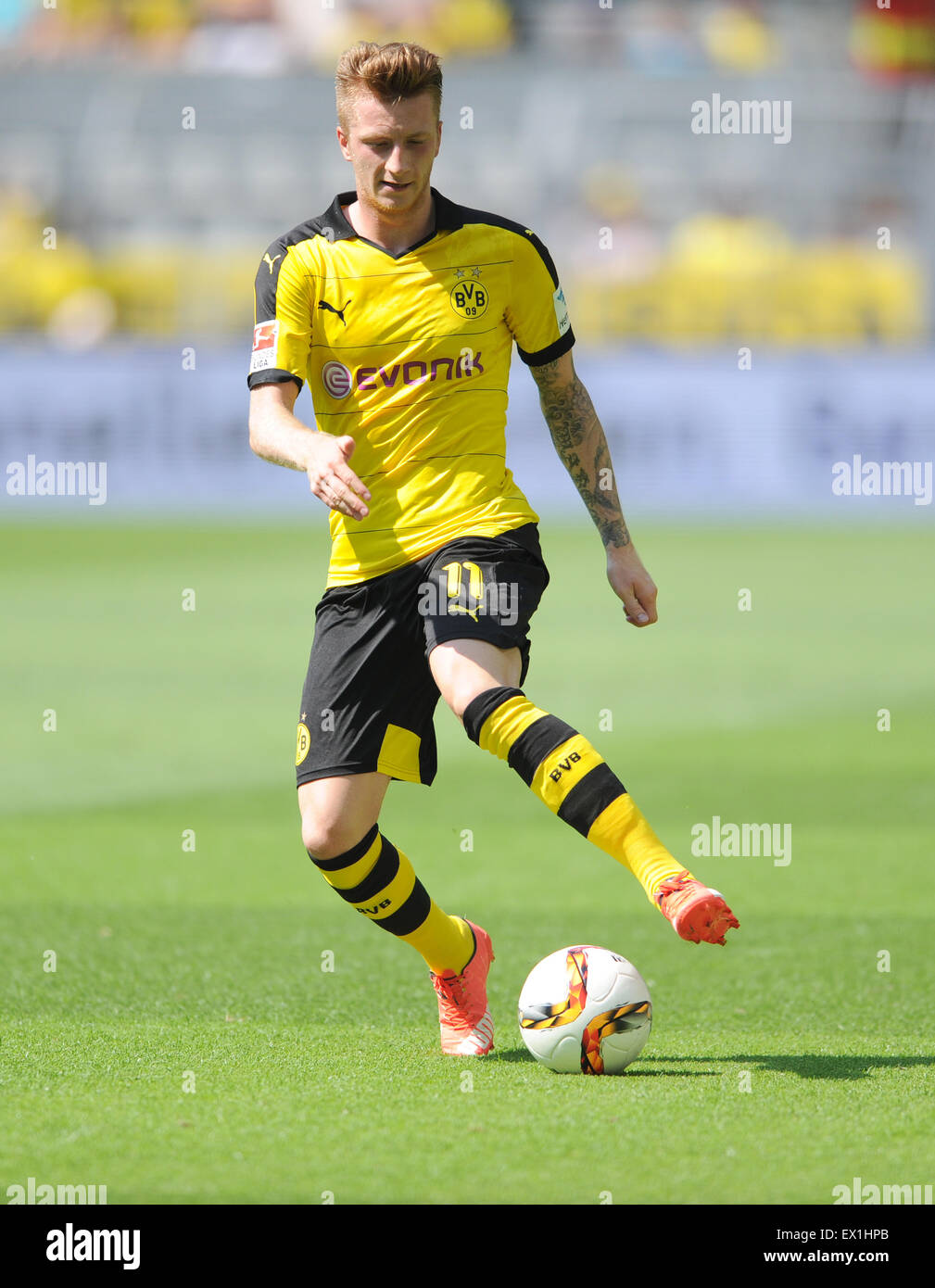Dortmund, Germany. 04th July, 2015. Dortmund's Marco Reus in action ...