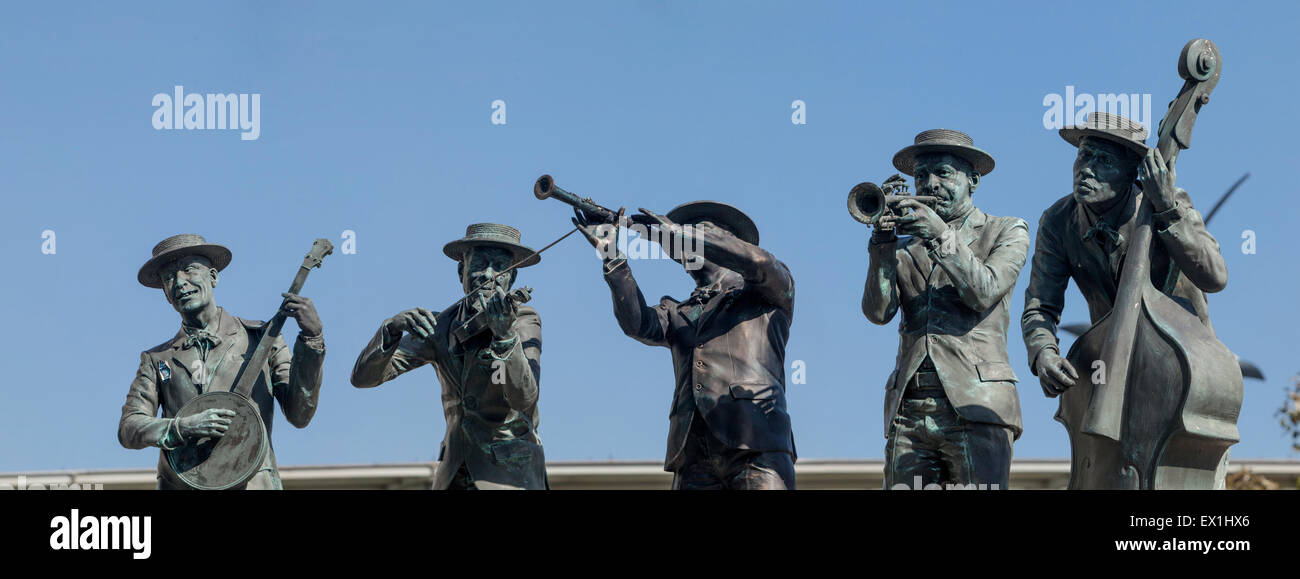 Sculpture of jazz musicians hi-res stock photography and images - Alamy