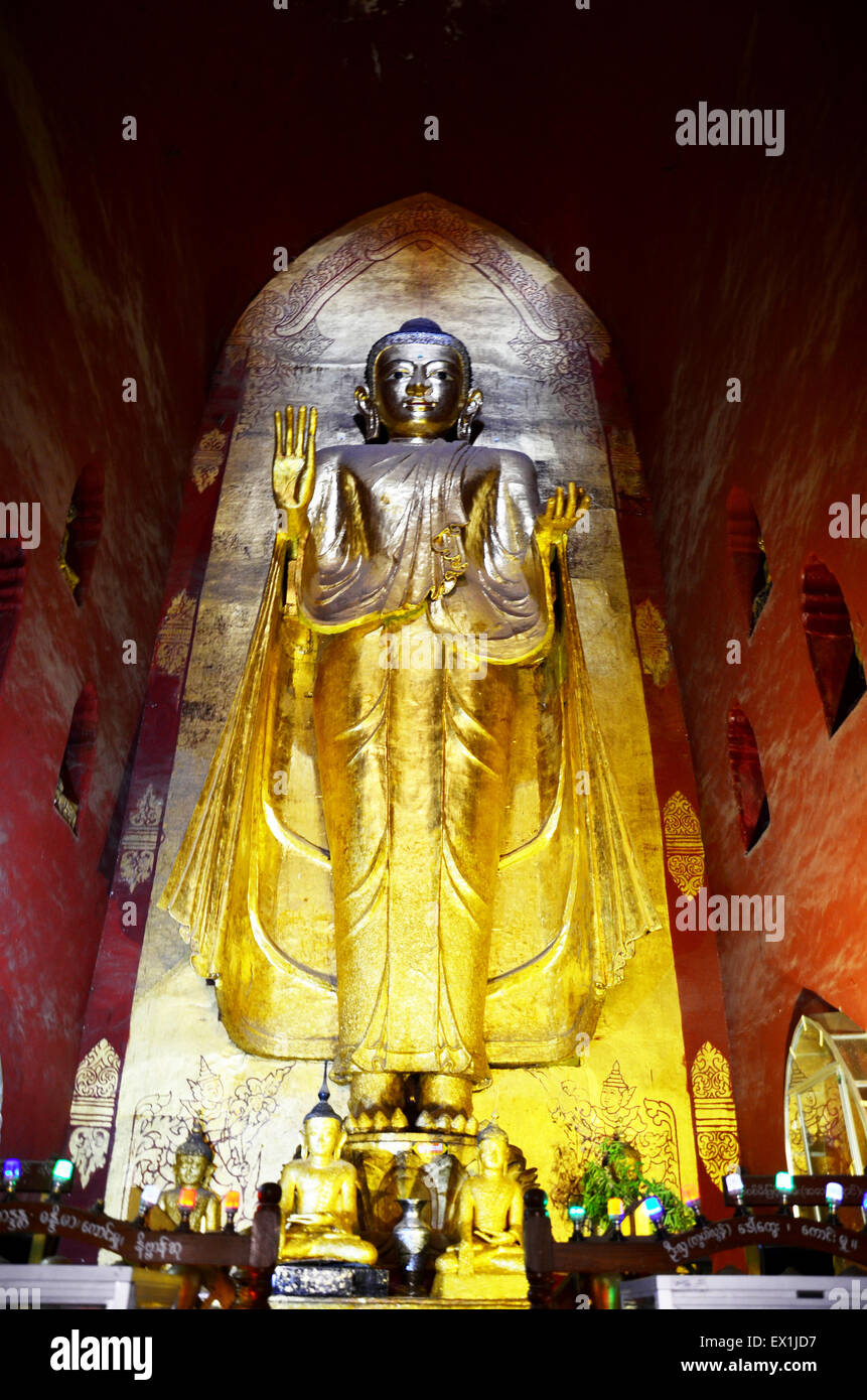 Ananda temple at Bagan Archaeological Zone also known as the finest ...