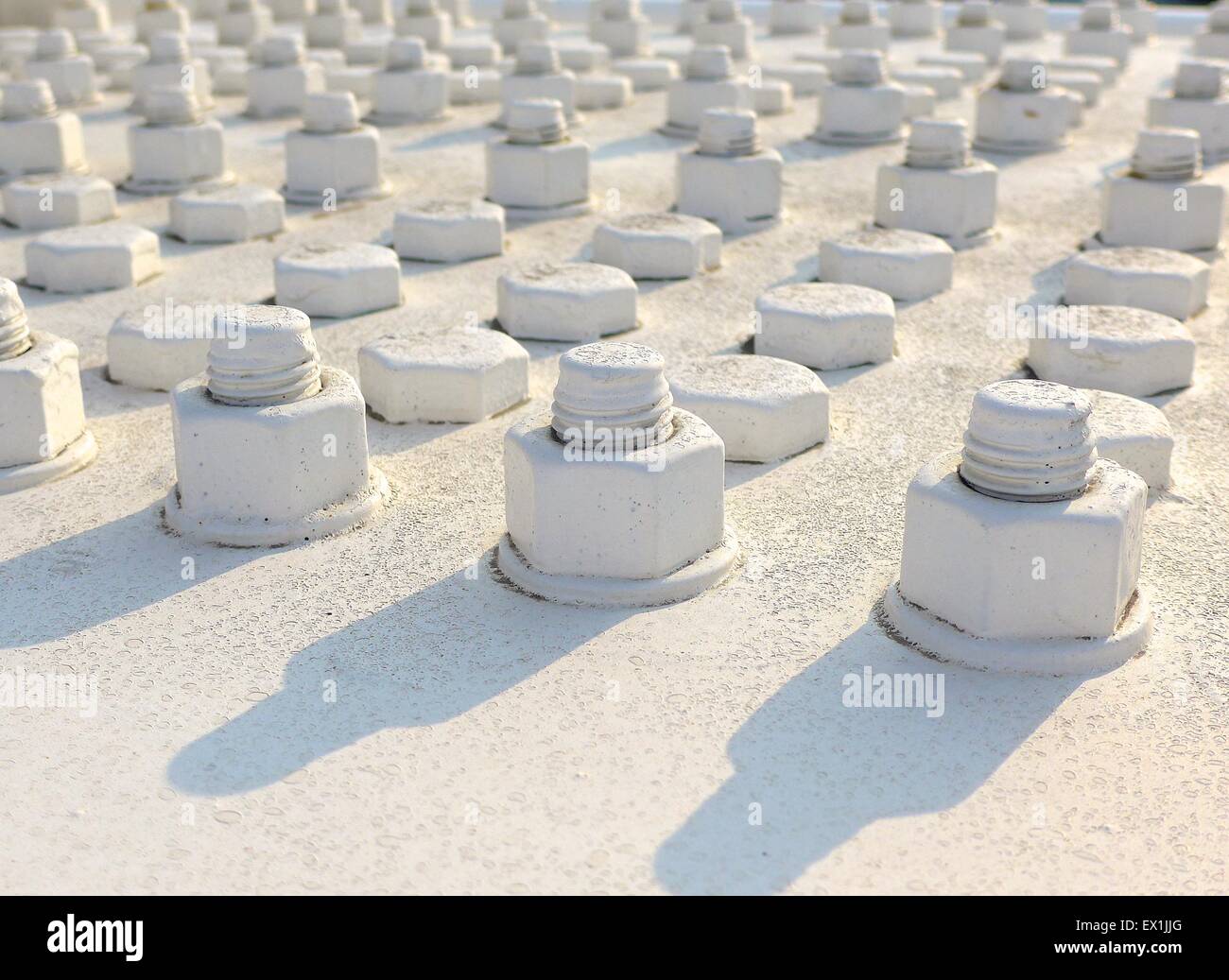 Close up of large nut and bolt hi-res stock photography and images - Alamy