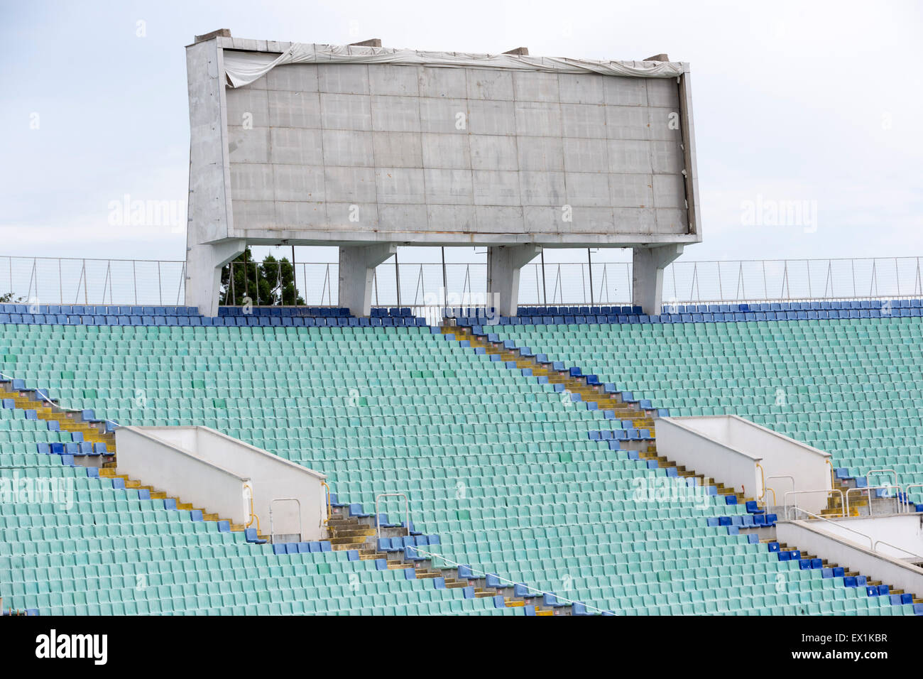 Cleaning stadium hi-res stock photography and images - Alamy