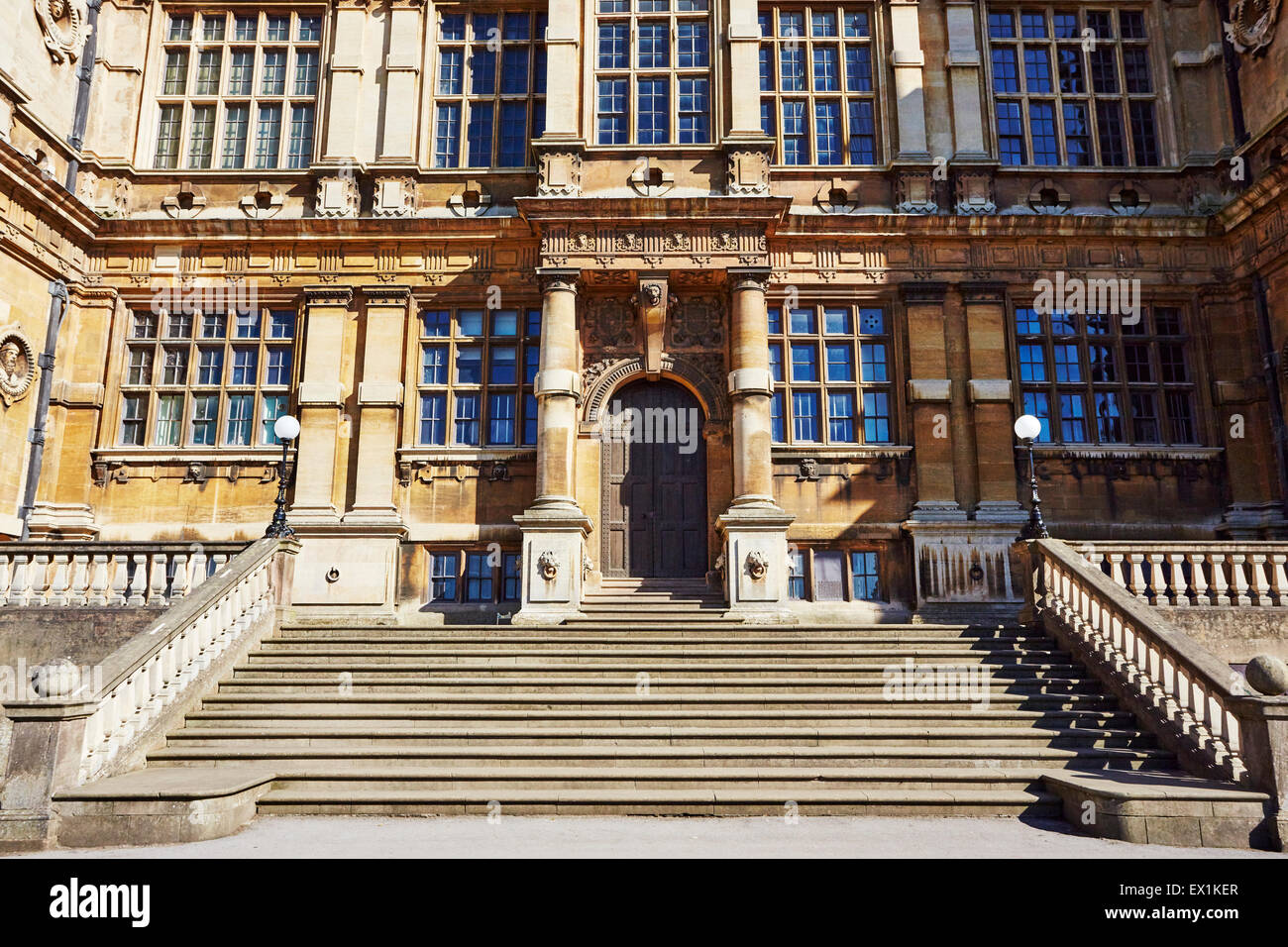 Front entrance to Wollaton Hall, Nottingham, England Stock Photo - Alamy